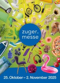 Zuger Messe 2025 - Tickets - 25.10. - 2.11.2025 - Zug